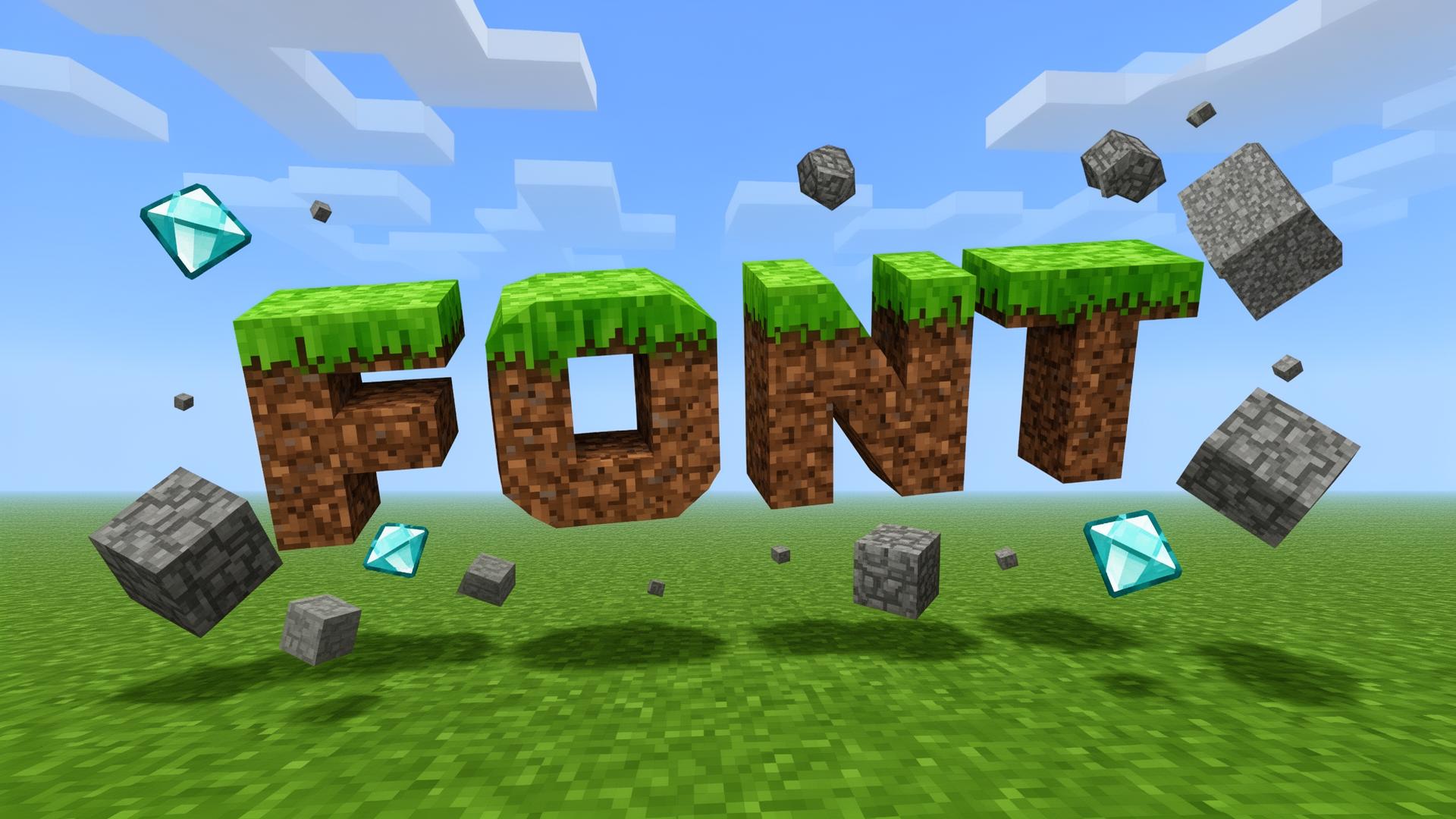 Minecraft Font Generator | Minecraft 3D Text & Font Maker